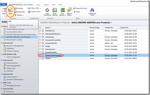 News.mscrm-addons.com Blog | How to create a SettingsKey manually